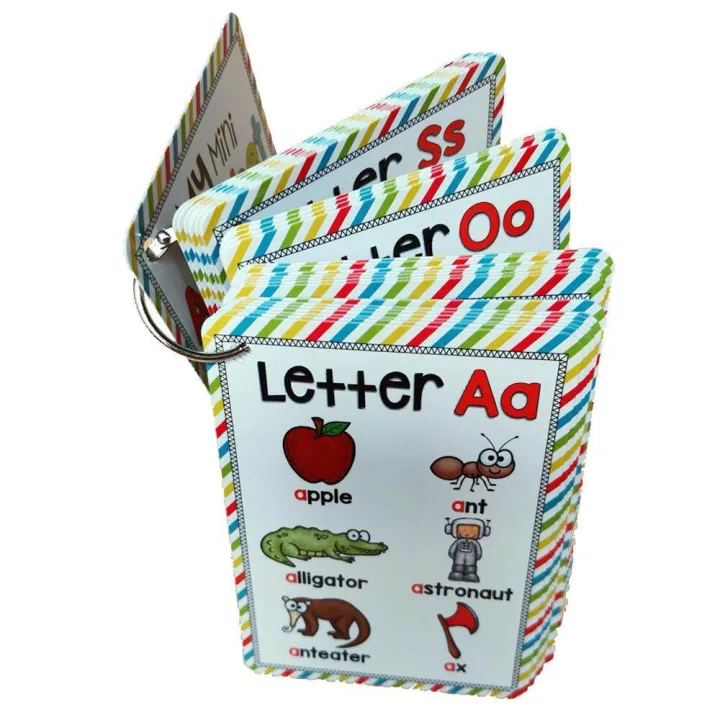 Alphabet Flash Cards for Toddlers: Teach Toddler ABC Letters & Phonics ...