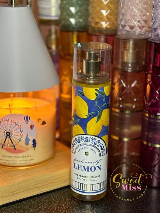 Bath & Body Works Fresh Amalfi Lemon Fragrance Mist | Lazada PH