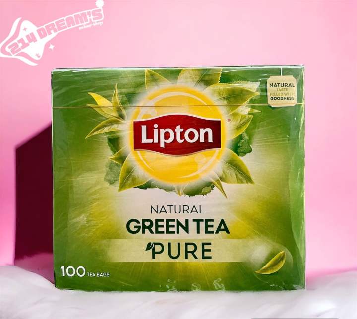 Lipton Green Tea PURE 100 Bags | Lazada PH