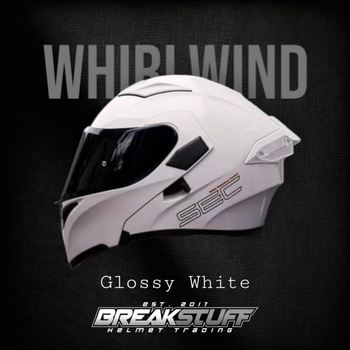 SEC Whirlwind Modular helmet +FREE Lens | Lazada PH