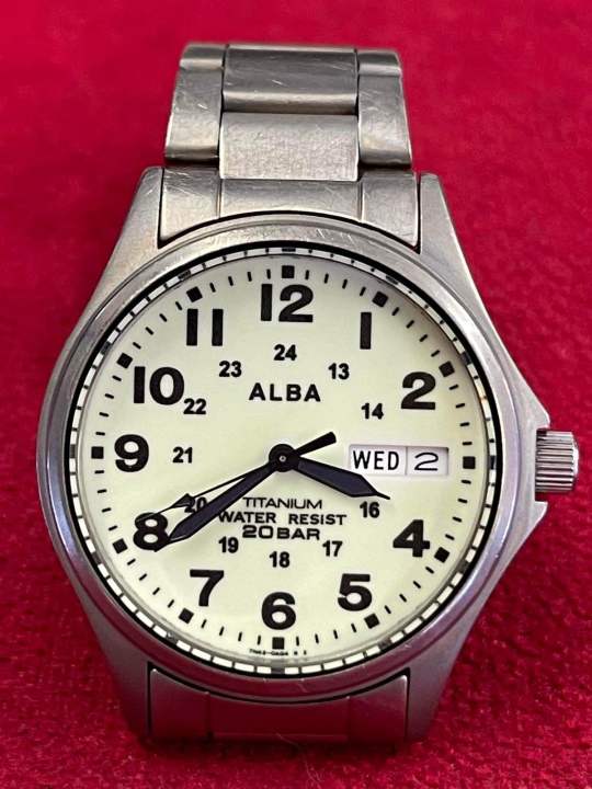 ALBA TITANIUM WATER RESIST 20 BAR | Lazada.co.th