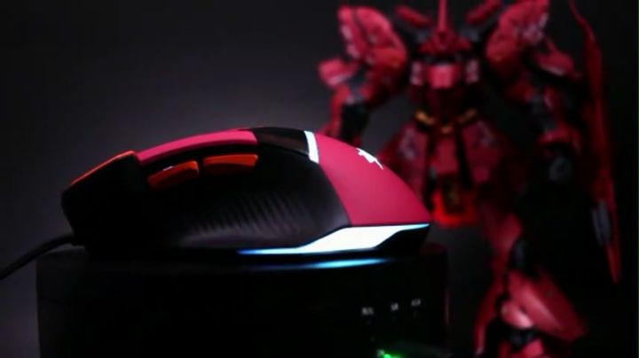 ZEUS x GUNDAM ( GD - 002 ) RGB LED Wired Gaming Mouse Neo Zeon Gaming ...