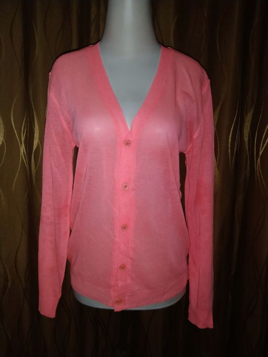 Cardigan pink stabilo | Lazada Indonesia