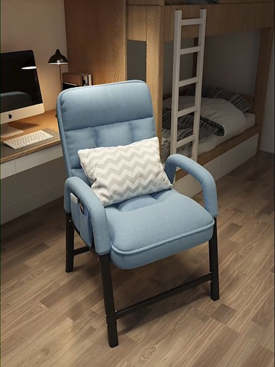 【SG Ready Stock】foldable lazy sofa chair foldable lazy single small Leg ...