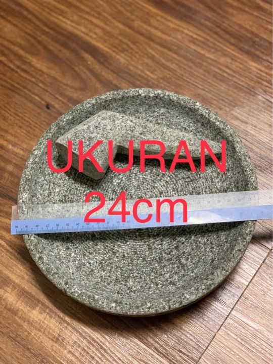 pelak batu lengkung tebal ukuran 24cm | Lazada