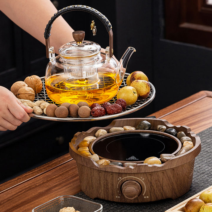 Indoor Electric Ceramic Stove Tea Brewing Set Complete Home Use New ...