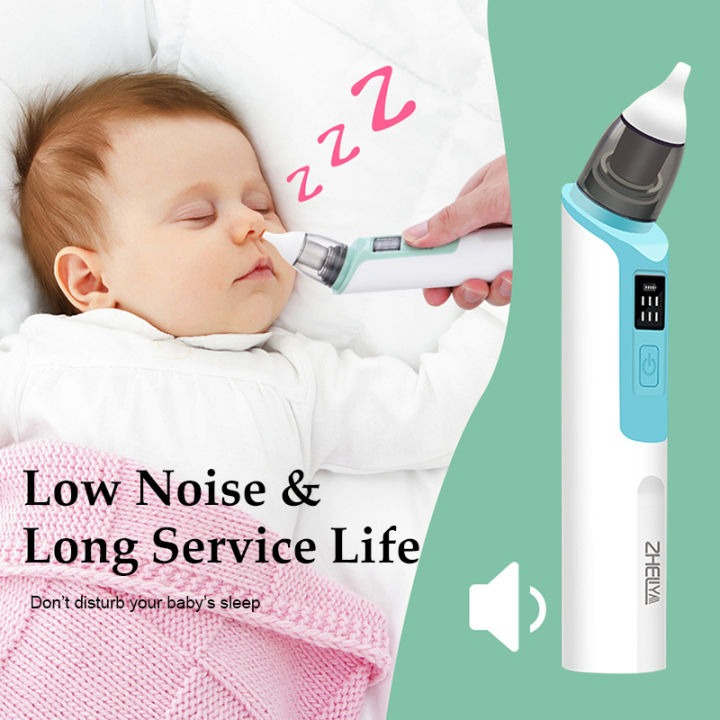 Baby Kid Nasal Aspirator Electric Baby Mucus Earwax Suction Nose ...