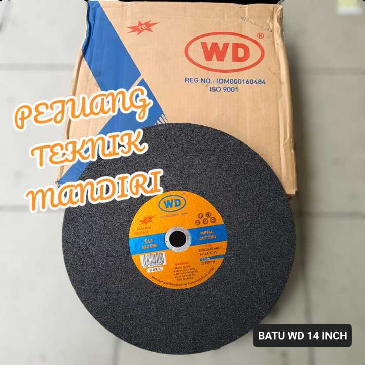 BATU GERINDA POTONG WD 14 INCH / CUTTING WHEEL WD 14" / MATA GERINDA ...
