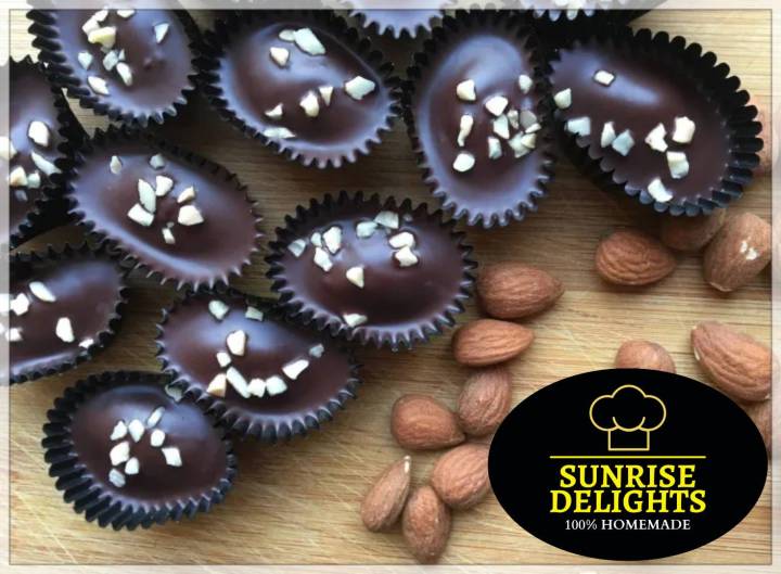 HOMEMADE BISKUT ALMOND LONDON WITH PREMIUM MILK CHOCOLATE AND PREMIUM ...