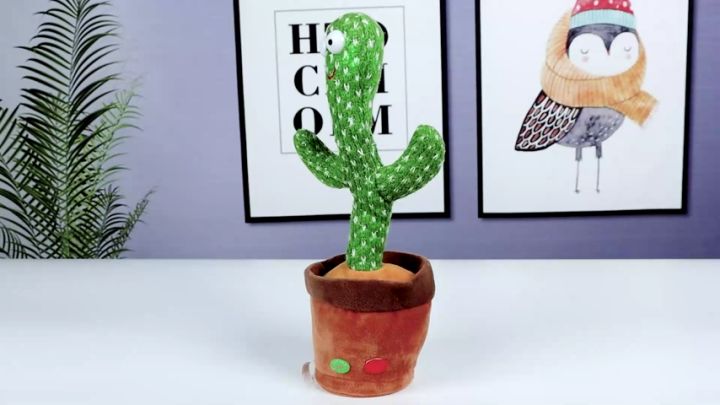 ACE Dancing Talking Cactus Toys With 120 Songs For Baby Boys And Girls ...