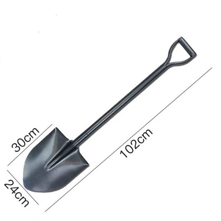 Metal Shovel Pointed & Square/Flat 102cm | Lazada PH