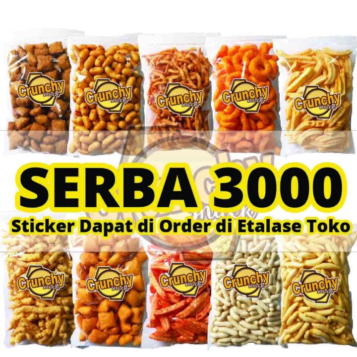 PROMO CEMILAN SERBA 3000 / SNACK SERBA 3000 / CEMILAN MANIS / CEMILAN ...