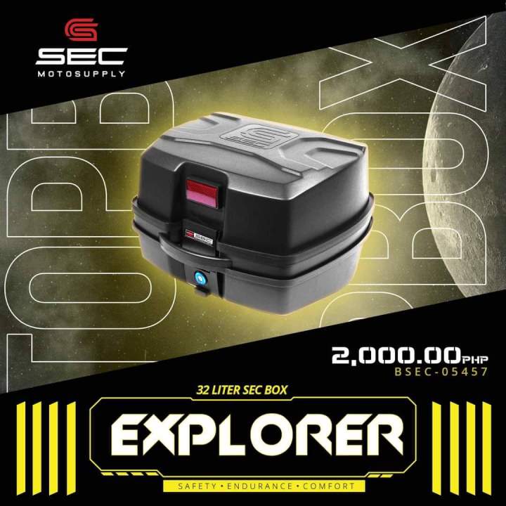 Sec 32 liters Top Box | Lazada PH