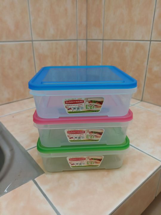 SUNNYWARE EZI FOOD KEEPER CONTAINER 3pcs/set STOCK NO.:722 | Lazada PH