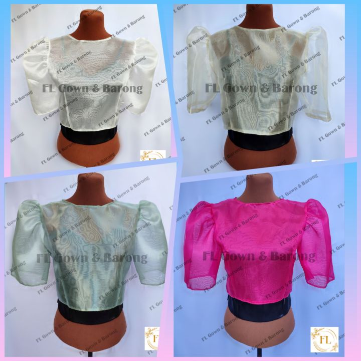 Kimona Top Modern Filipiniana YA01 Traditional Filipiniana | Lazada PH