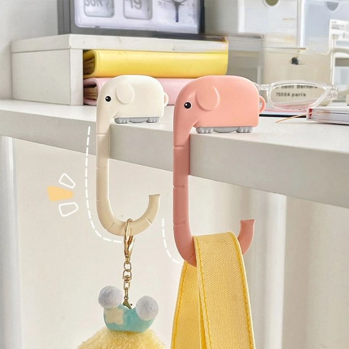 Portable Bag Hook Hanger Cute Elephant Table Hook Purse Handbag Travel ...