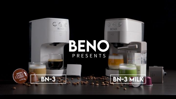 เครื่องชงกาแฟเอสเพรสโซ่ ยี่ห้อ BENO รุ่น BN3 และรุ่น BN3 MILK มาพร้อมอะ ...
