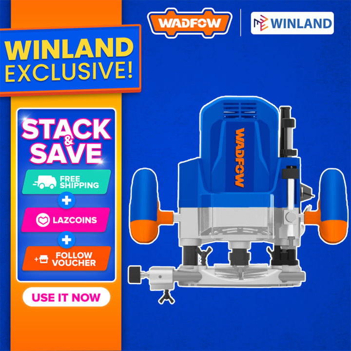 Wadfow by Winland Electric Router 1600W WER1516001 WAD-PT | Lazada PH