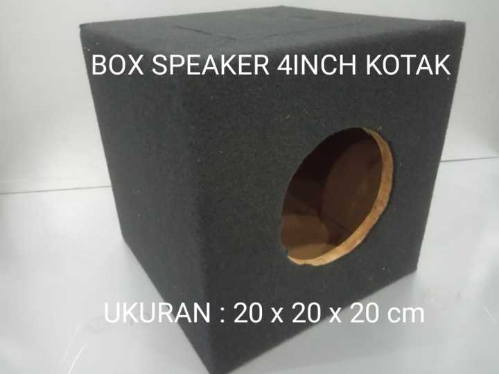 BOX SPEAKER 4 INCH KOTAK MDF | Lazada Indonesia