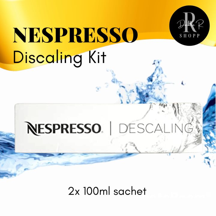 Nespresso descaling kit 2x 100ml sachet | Lazada PH