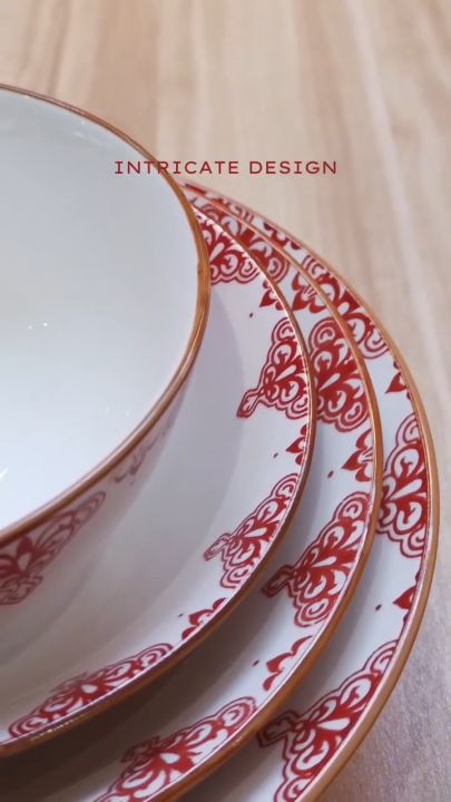 Brown Throne-BT Porcelain Dinnerware Dinning Plato Mangkok Platito ...