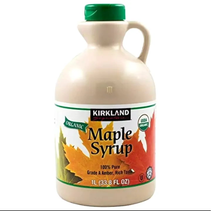 Canadian Maple Syrup Kirkland Signature Organic Pure Maple Syrup 1 ...