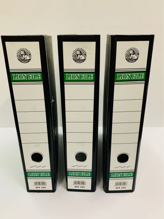 LION 3" LEVER ARCH FILE 75MM AFF403 | Lazada