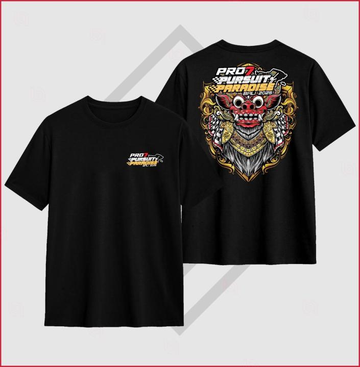 kaos pro7 Pursuit Of Paradise bali barong 2025 atasan pria | Lazada ...