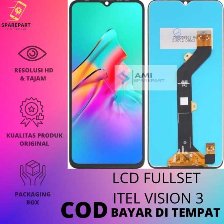LCD FULLSET ITEL VISION 3 / S661L ORIGINAL TOUCHSCREEN LCD | Lazada ...