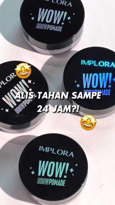 Implora Wow Brow Pomade | Eyebrow Pomade | Spoolie dan Kuas Alis ...
