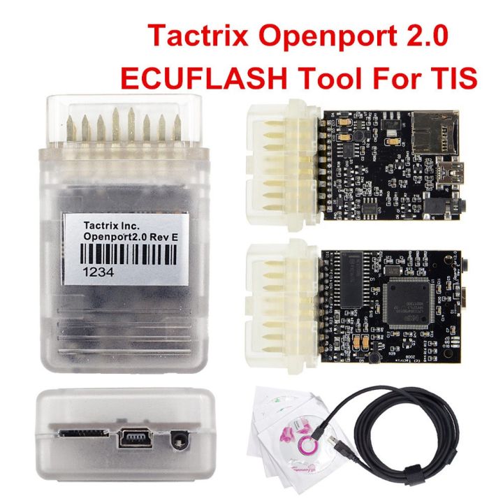 OBD2 OBDII Connector Tactrix Openport 2.0รถเครื่องมือการวินิจฉัยสำหรับ ...