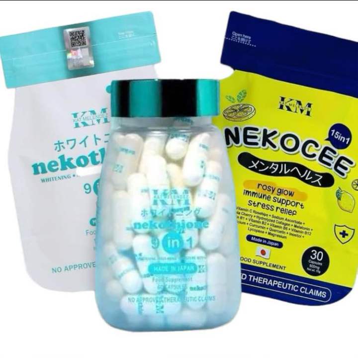 Nekothione by kat melendez Nekocee glutathione capsule vitamin c ...
