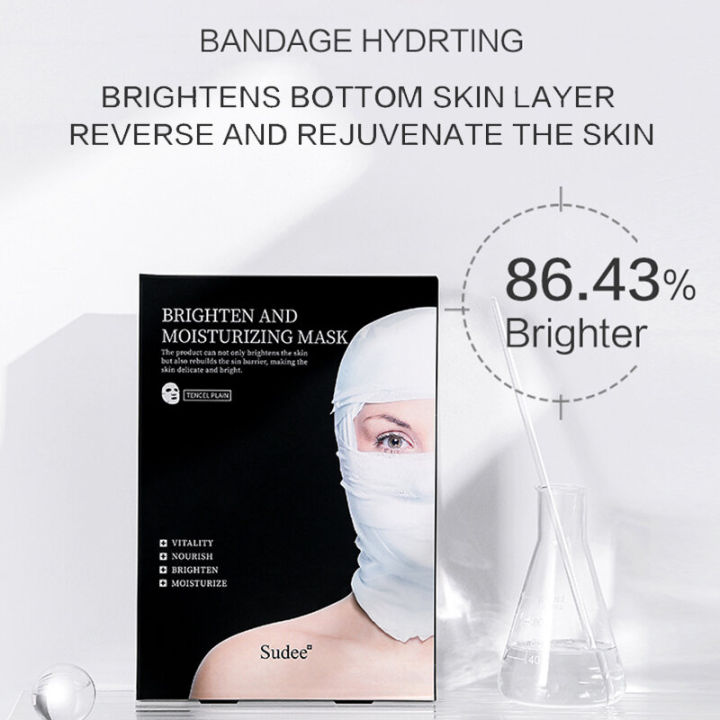 [100% Original] SUDEE Brighten and Moisturizing Facial Masksheet ...