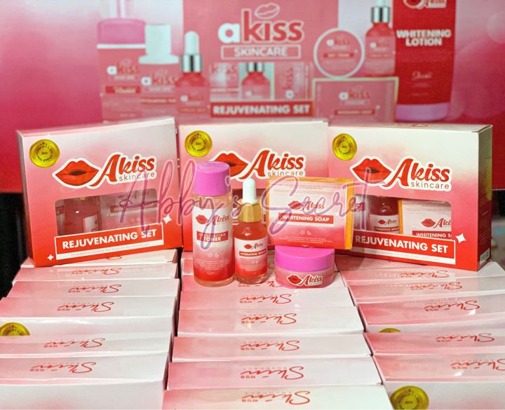 Akiss Skin Care Rejuvenating Set FDA approved Safe for pregnant and ...