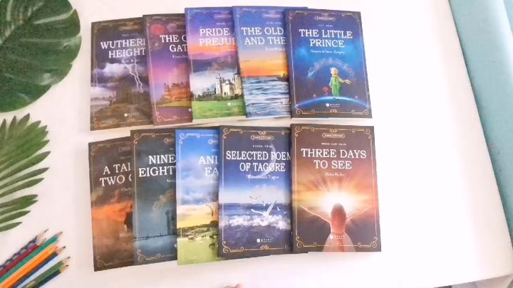 The Little Prince Color Illustration English Novel Pride and Prejudice ...
