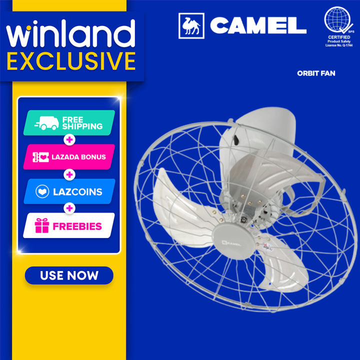 Camel by Winland Ceiling Orbit Fan with Power Motor and Copper Wires ...