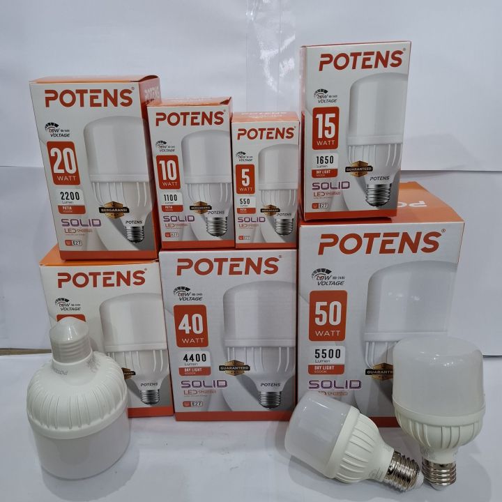 Lampu Potens Solid Kapsul 5Watt,10Watt,15Watt,20Watt,30Watt,40Watt ...