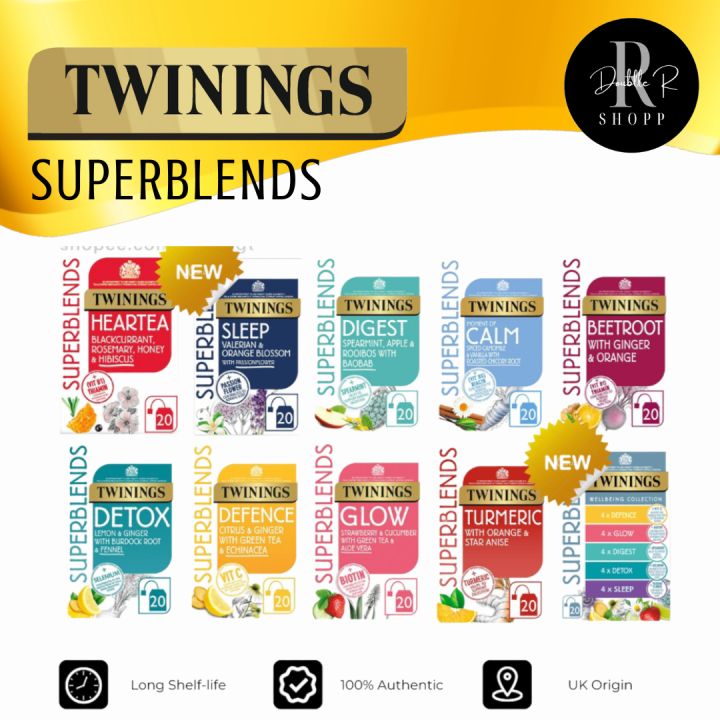 Twinings Superblends 20s tea bag | Lazada PH