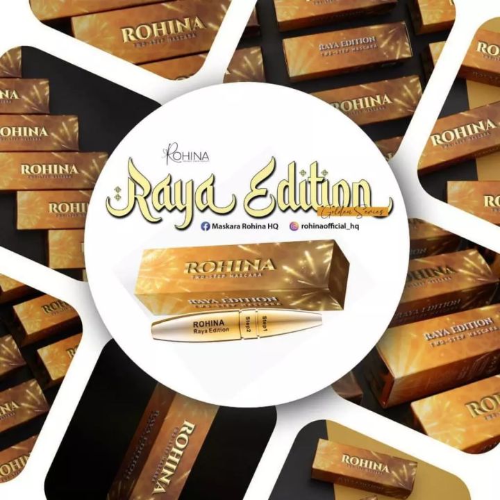 Rohina Mascara Edition Gold Original Edition Viral | Lazada