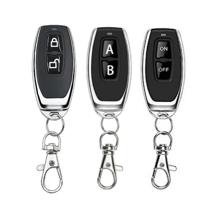 Universal 433.92 MHZ Wireless Clone Switch Cloning Copy 2-button Gate Garage Door Control ...