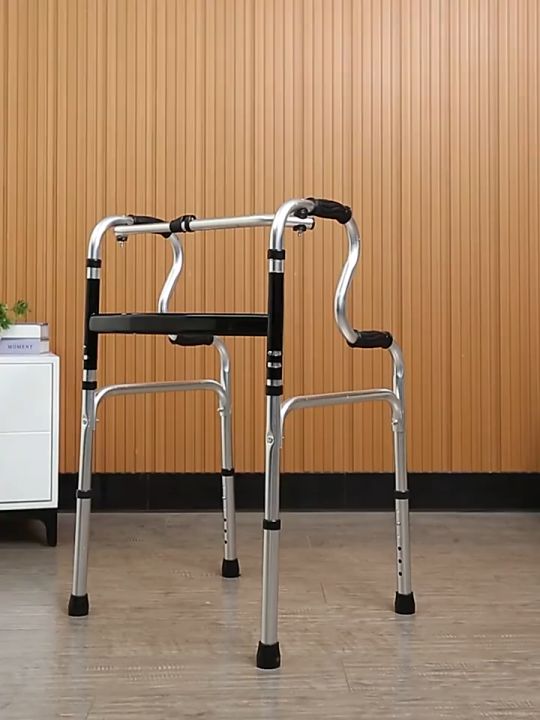 Multi-functional walking aid for rehabilitation of the elderly walking ...