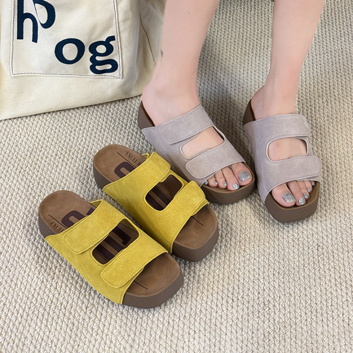 EXULL MODE Summer Trendy Slip - on Sandals with Minimalist Design ...