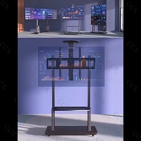 32-85 Inch Universal Mobile Tv Rack and Adjustable Tv Stand Universal ...