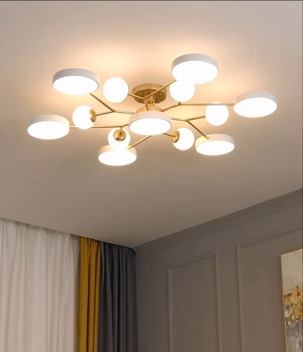 【ENG-Lighting】Living Room Ceiling Light Chandelier Light Modern Design ...