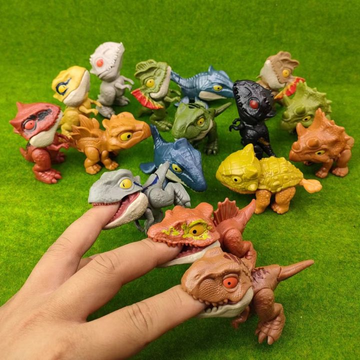 ไดโนเสาร์กัดนิ้ว ของเล่นไดโนเสาร์จูราสสิกกัดนิ้วFinger Dinosaur ...