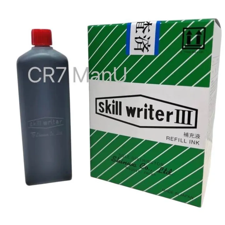 น้ำหมึก Shinwa skill writer III REFILL INK ( 100 ml. ) มีให้เลือก 3 สี ...