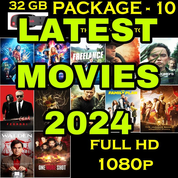 Usb Flashdrive With HD Movies 1080p Latest Always Updated | Lazada PH