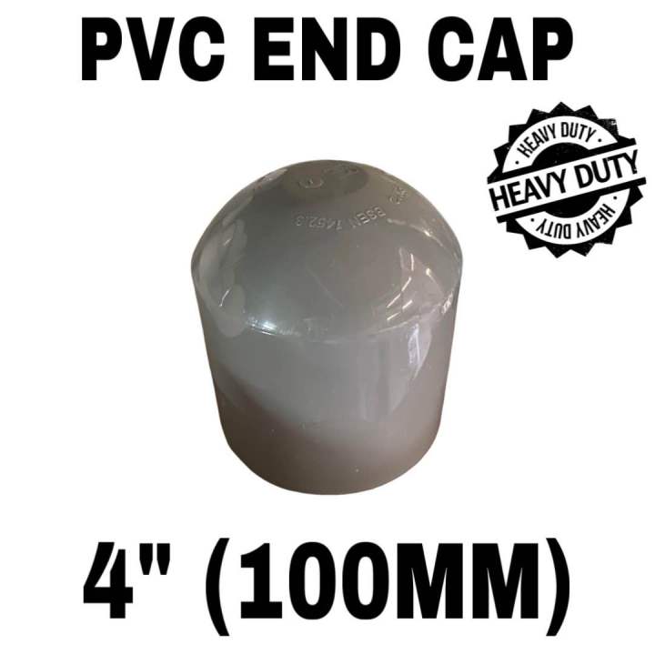 (HEAVY DUTY) 3" (80MM) PVC END CAP WATER PIPE END CAP | Lazada