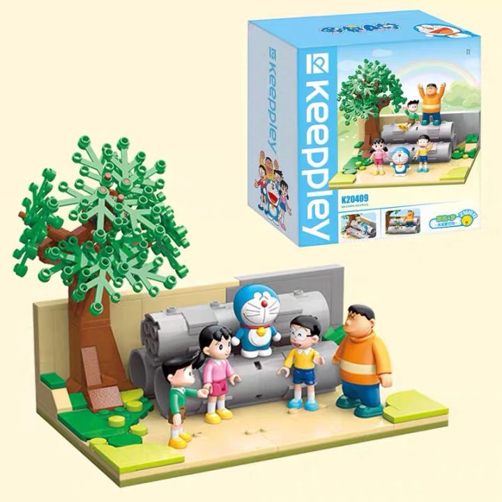 Đồ chơi lắp ráp Lego Doremon mô hình sân chơi Doraemon Nobita quà tặng ...