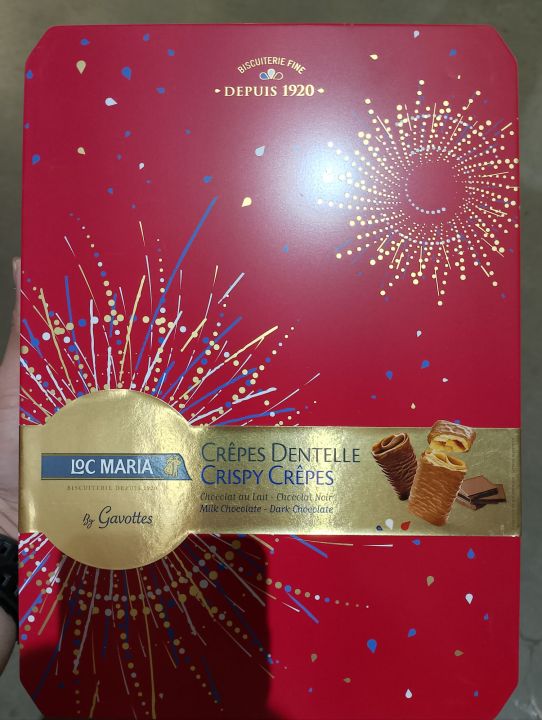 LOC MARIA FESTIVE TIN RED MILK&DARK CHOCO 400G | Lazada PH